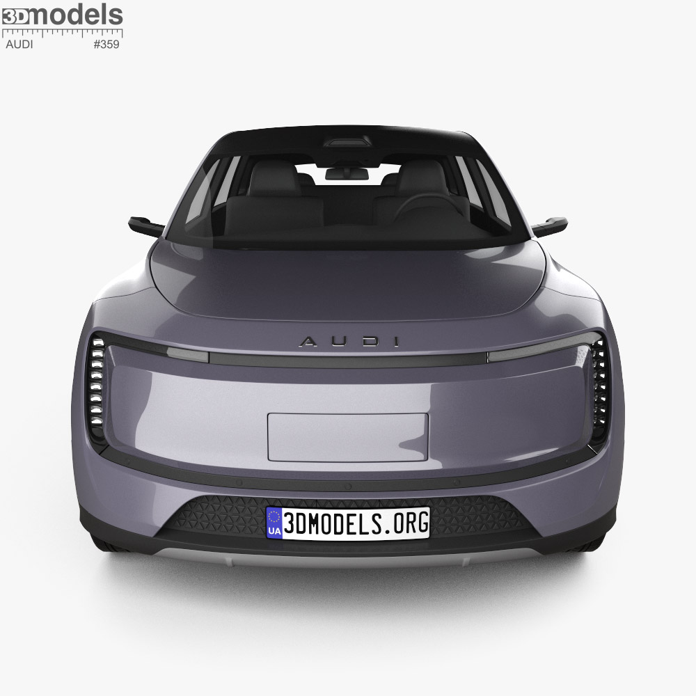 Audi E SUV 2026 3D model - Download Crossover SUV on 3DModels.org