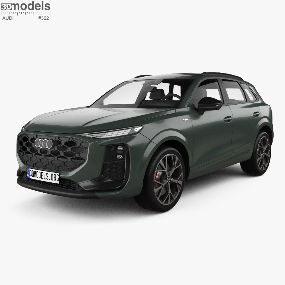 Audi Q3 S-line 2025 Modelo 3D - Descargar Crossover SUV activado ...