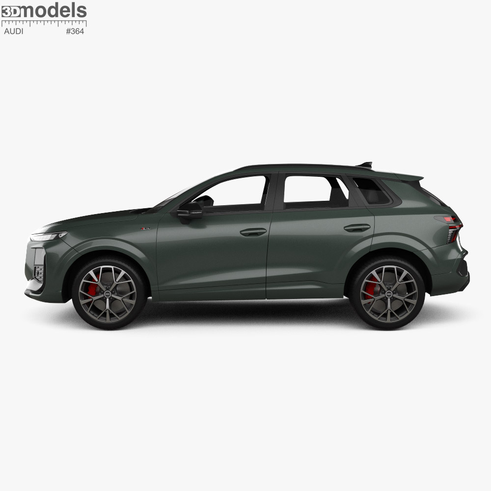 Audi Q3 S-line with HQ interior 2025 Modèle 3D - Télécharger Crossover ...