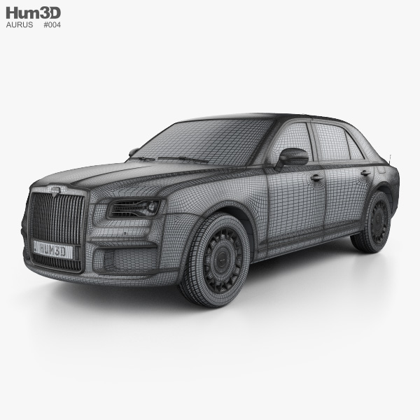 Aurus Senat sedan 2021 3D model - Download Sedan on 3DModels.org