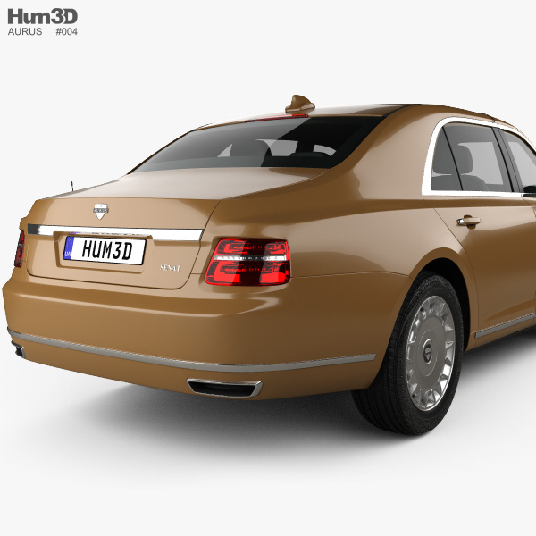 Aurus Senat sedan 2021 3D model - Download Sedan on 3DModels.org