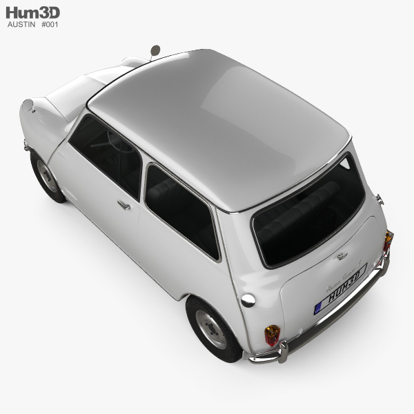 Austin Mini Cooper S 1964 3D model - Download Hatchback on 3DModels.org