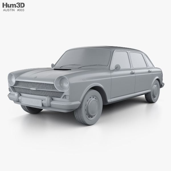 Austin 1800 1964 3D model - Download Sedan on 3DModels.org