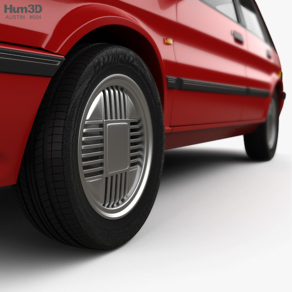 Austin Maestro 1995 3D model - Download Hatchback on 3DModels.org