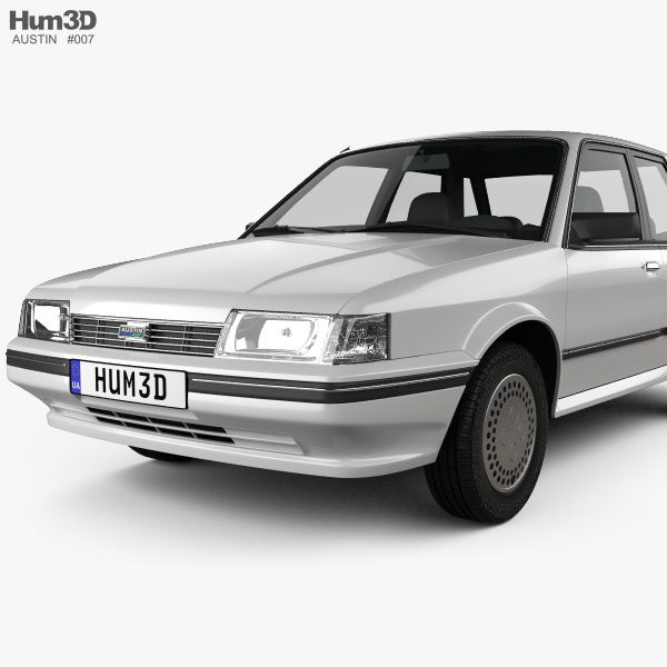 Austin Montego 1984 3D model - Download Sedan on 3DModels.org