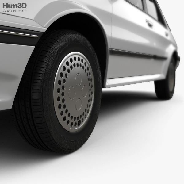 Austin Montego 1984 3D model - Download Sedan on 3DModels.org