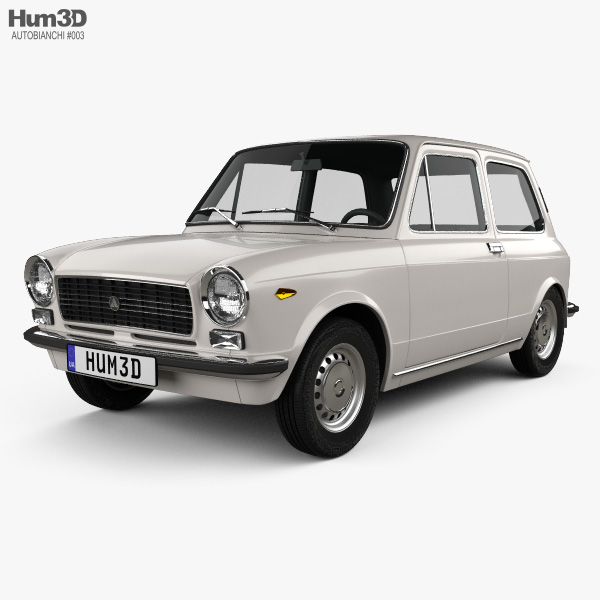 Autobianchi Car Hatchback 3D Models for Download - 3DModels.org