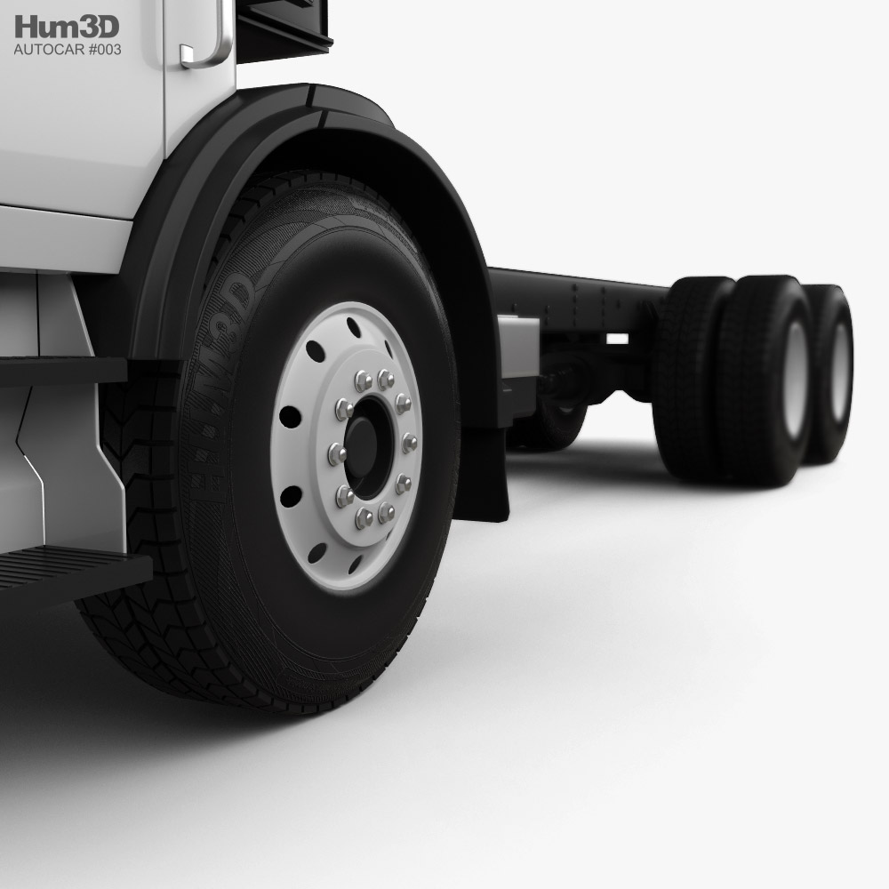 Autocar ACX Chassis Truck 2025 3D model - Download Truck on 3DModels.org