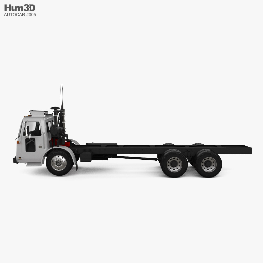 Autocar WXLL Chassis Truck 2024 3D model - Download Truck on 3DModels.org