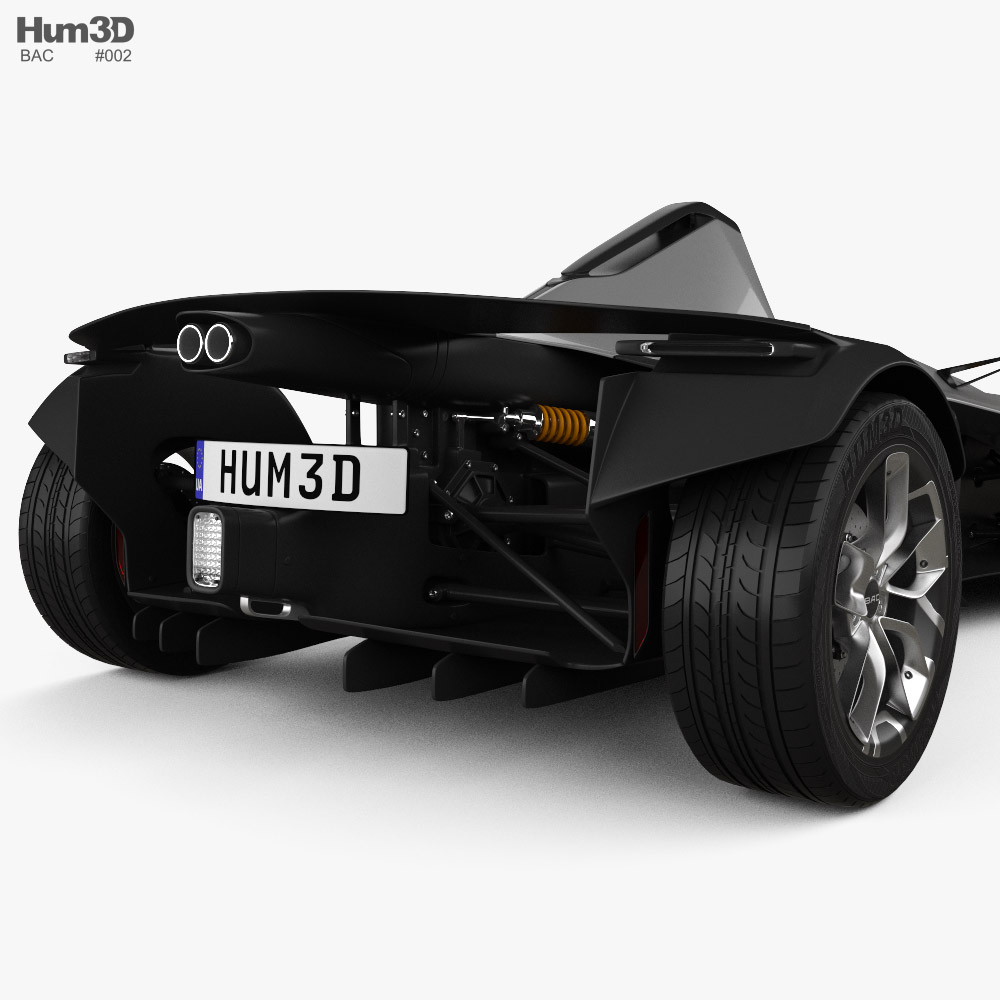 BAC Mono 2025 3D model - Download Sports car on 3DModels.org