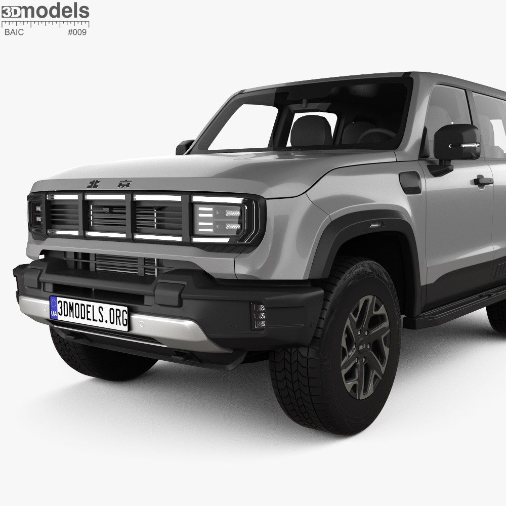 BAIC Beijing BJ40P 2025 3D model - Download Crossover SUV on 3DModels.org