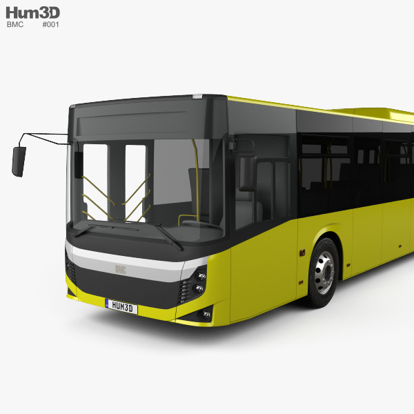 BMC Procity Autobús 2017 Modelo 3D - Descargar Autobús on 3DModels.org