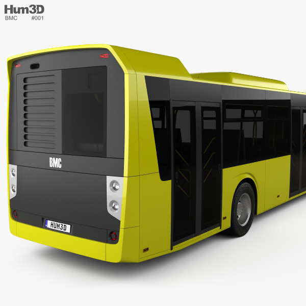 BMC Procity Autobús 2017 Modelo 3D - Descargar Autobús on 3DModels.org