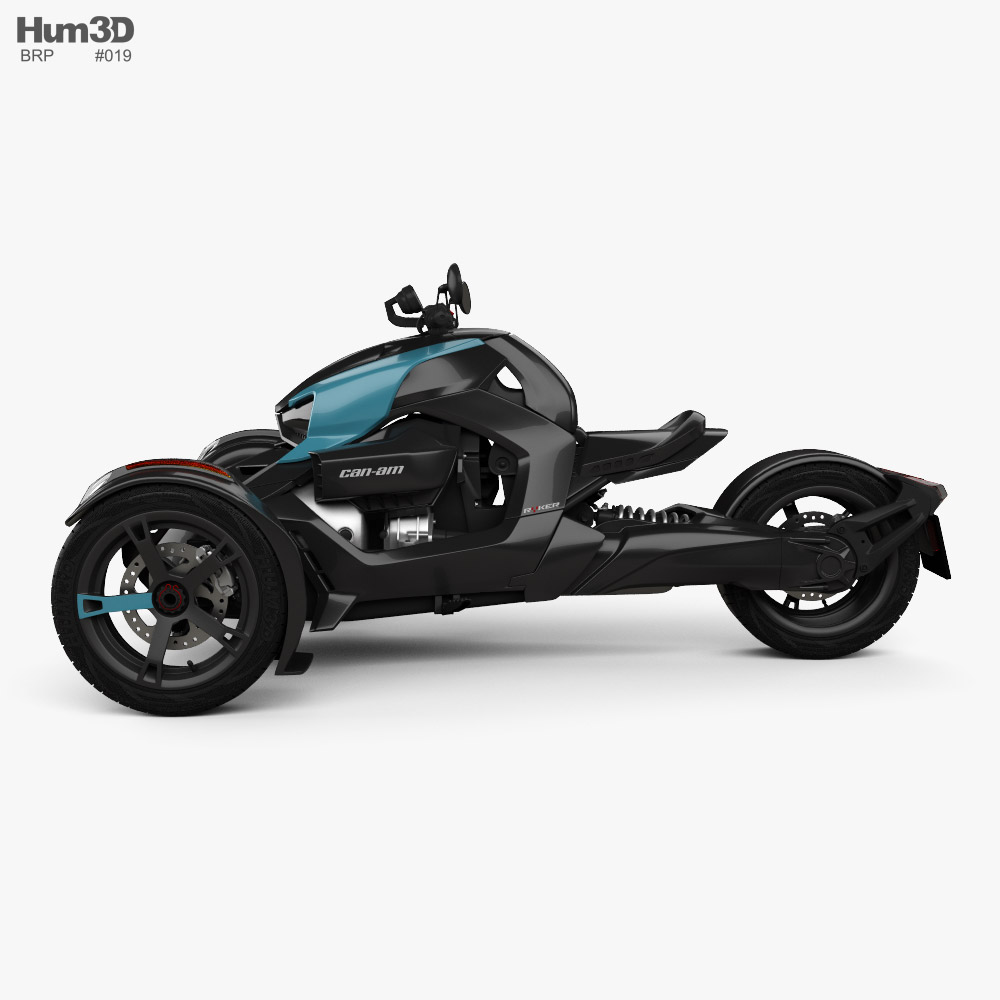 BRP Can-Am Ryker 2021 3D model - Download Motorcycle on 3DModels.org