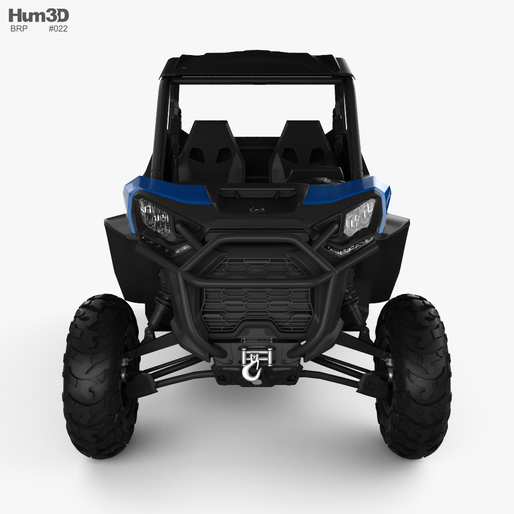 BRP Can-Am Commander XT 2021 3D model - Download ATV on 3DModels.org