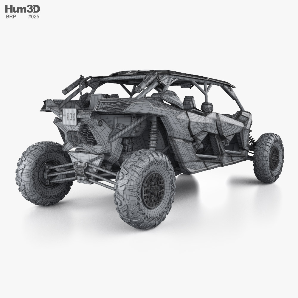 BRP Can-Am Maverick X3 MAX X RS Turbo RR 2025 Modelo 3D - Descargar ATV ...