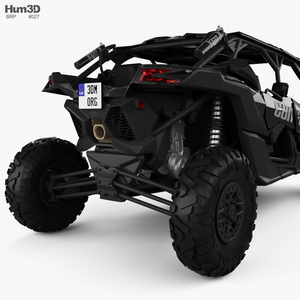 BRP Can-Am Maverick X3 MAX X RS Turbo RR con interior 2025 Modelo 3D ...