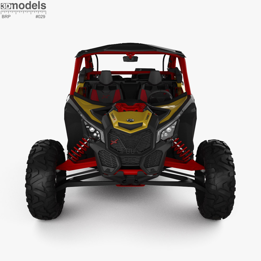 BRP Can-am Maverick X3 XRS with HQ interior and engine 2020 3D model ...