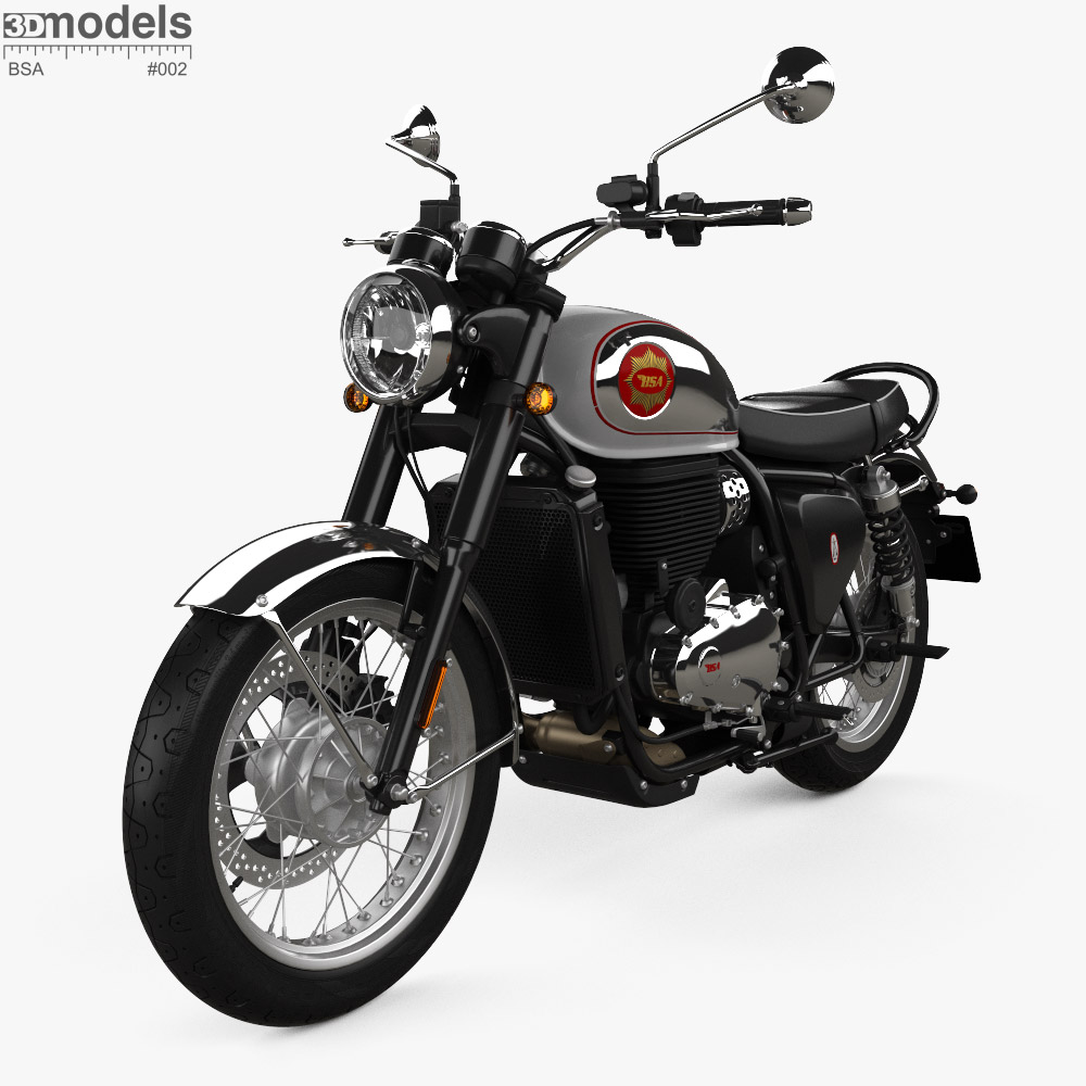 BSA Gold Star 650 2025 3D модель - Скачать Мотоциклы на 3DModels.org
