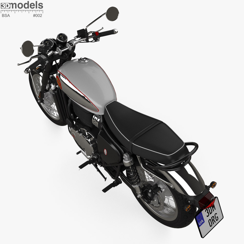 BSA Gold Star 650 2025 3D model - Download Motorcycle on 3DModels.org