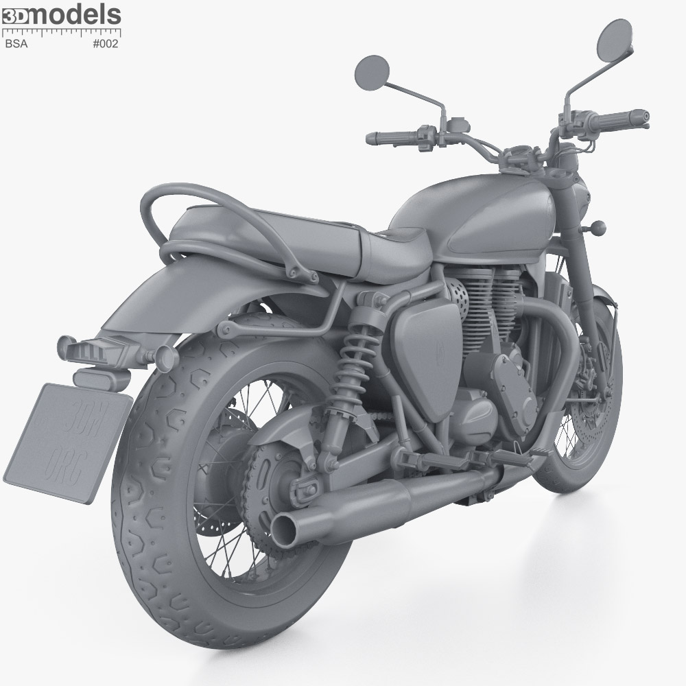 BSA Gold Star 650 2025 Modelo 3D - Descargar Motocicletas on 3DModels.org