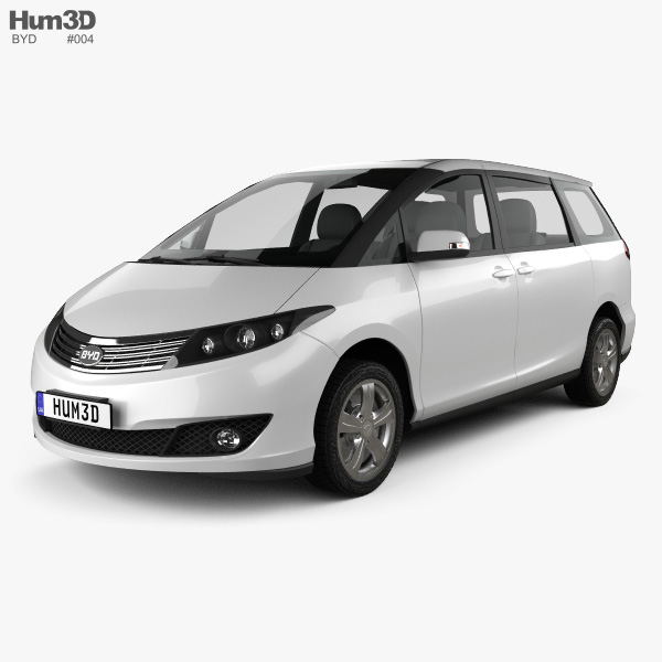 BYD Car Van 3D Models for Download - 3DModels.org