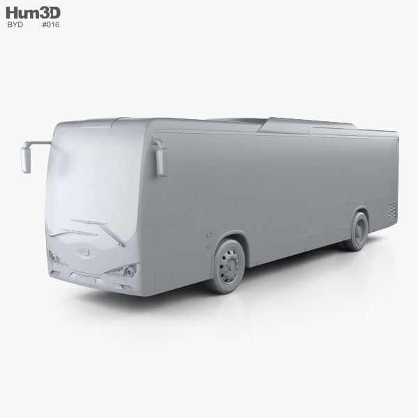 BYD K9 버스 2010 3D 모델 - 다운로드 버스 on 3DModels.org