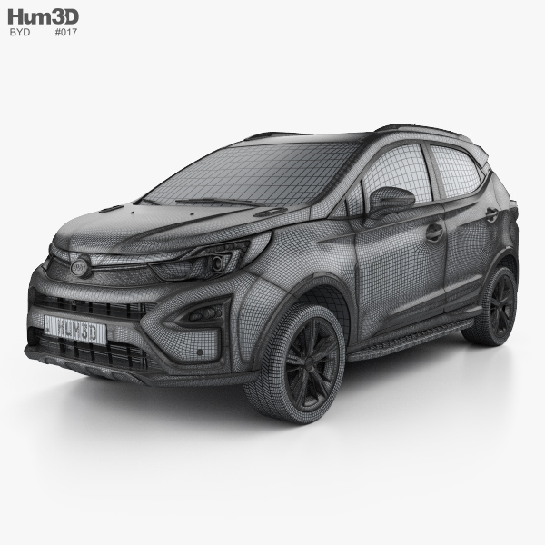 BYD Yuan 2018 Modelo 3D - Baixar Crossover SUV no 3DModels.org