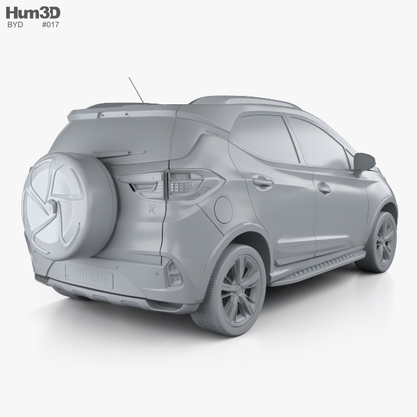 BYD Yuan 2018 Modelo 3D - Descargar Crossover SUV on 3DModels.org