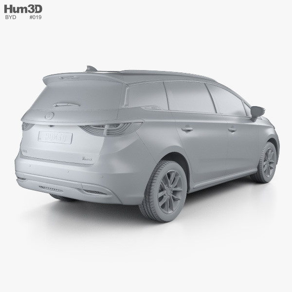 BYD Song Max 2020 3D model - Download Crossover SUV on 3DModels.org
