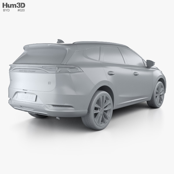 BYD Tang 2020 3D model - Download Crossover SUV on 3DModels.org