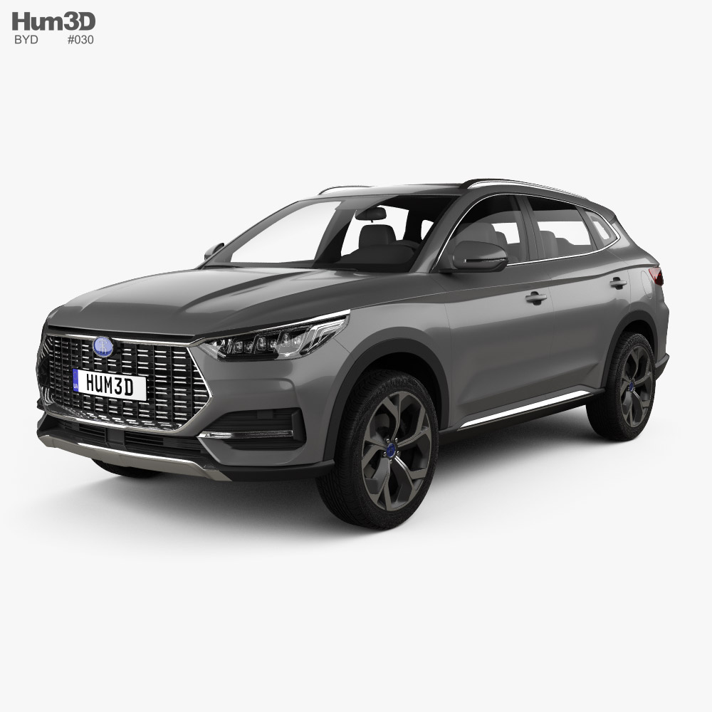 BYD Song Plus 2023 3D model - Download Crossover SUV on 3DModels.org