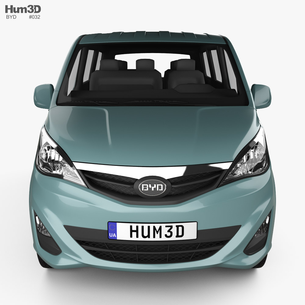 BYD M3 2017 Modelo 3D - Descargar Van on 3DModels.org