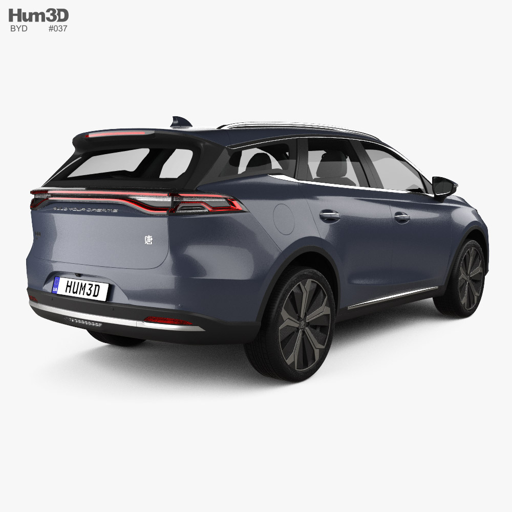 比亚迪 唐 EV 2025 3D模型 - 下载 Crossover SUV 开启 3DModels.org