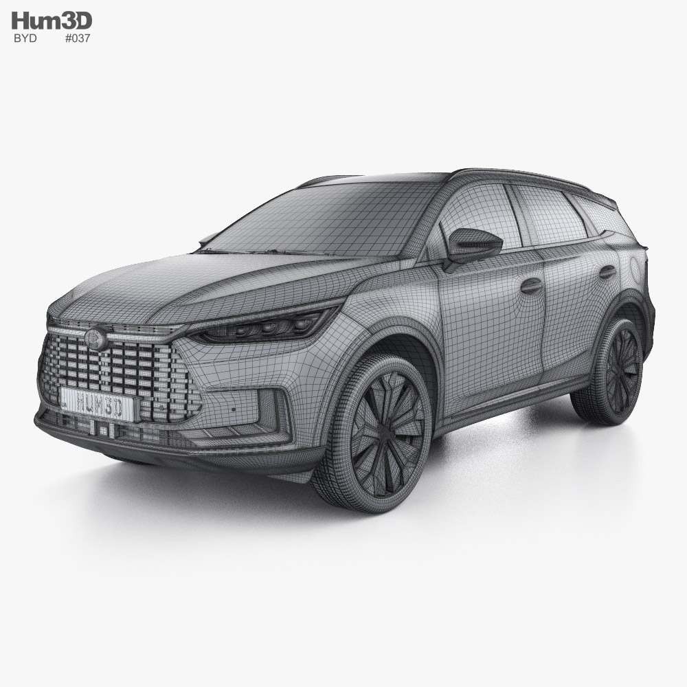 比亚迪 唐 EV 2025 3D模型 - 下载 Crossover SUV 开启 3DModels.org