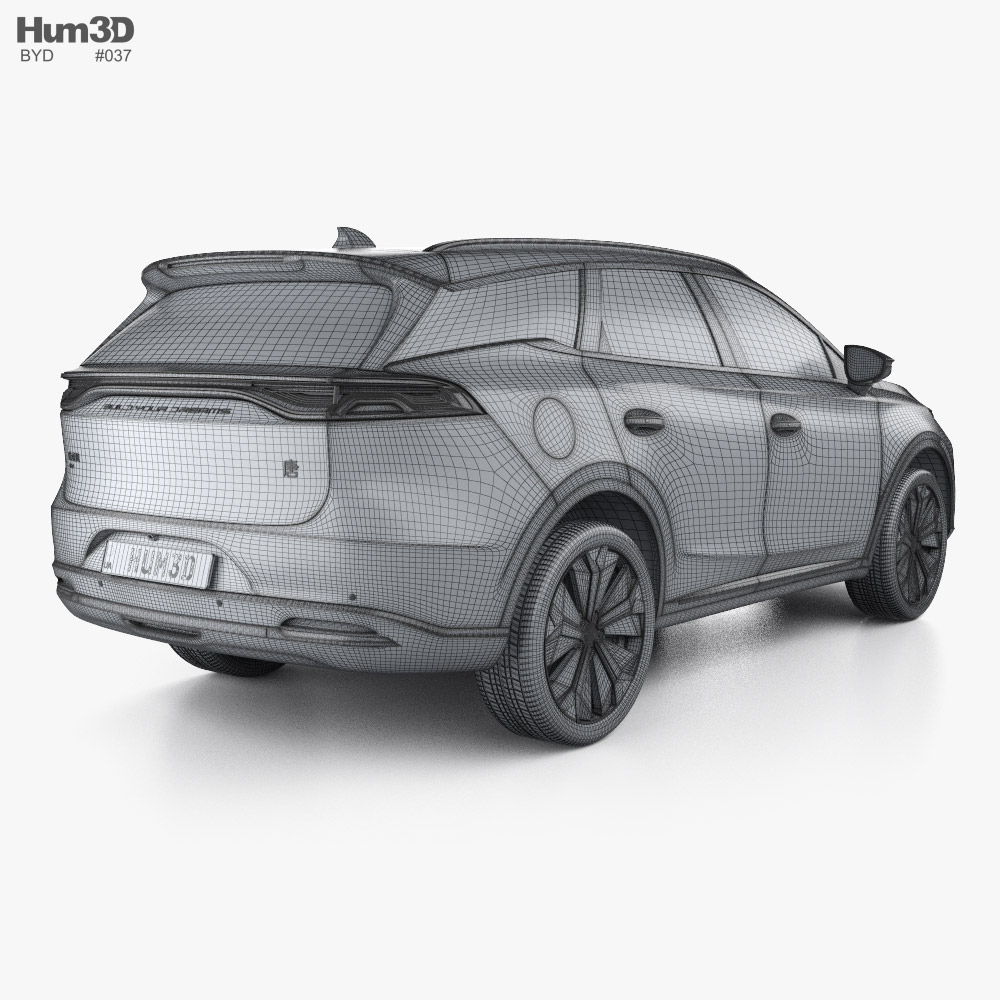 比亚迪 唐 EV 2025 3D模型 - 下载 Crossover SUV 开启 3DModels.org
