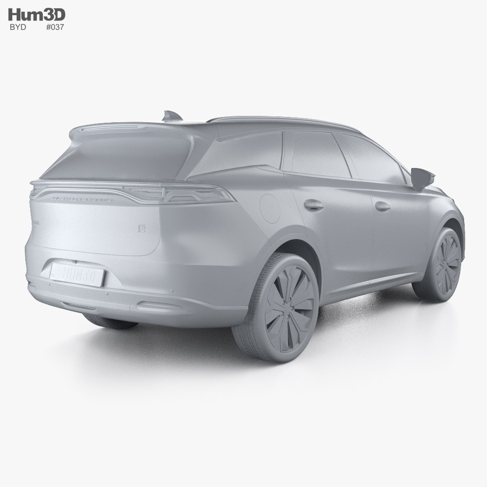 BYD Tang EV 2025 3D model - Download Crossover SUV on 3DModels.org