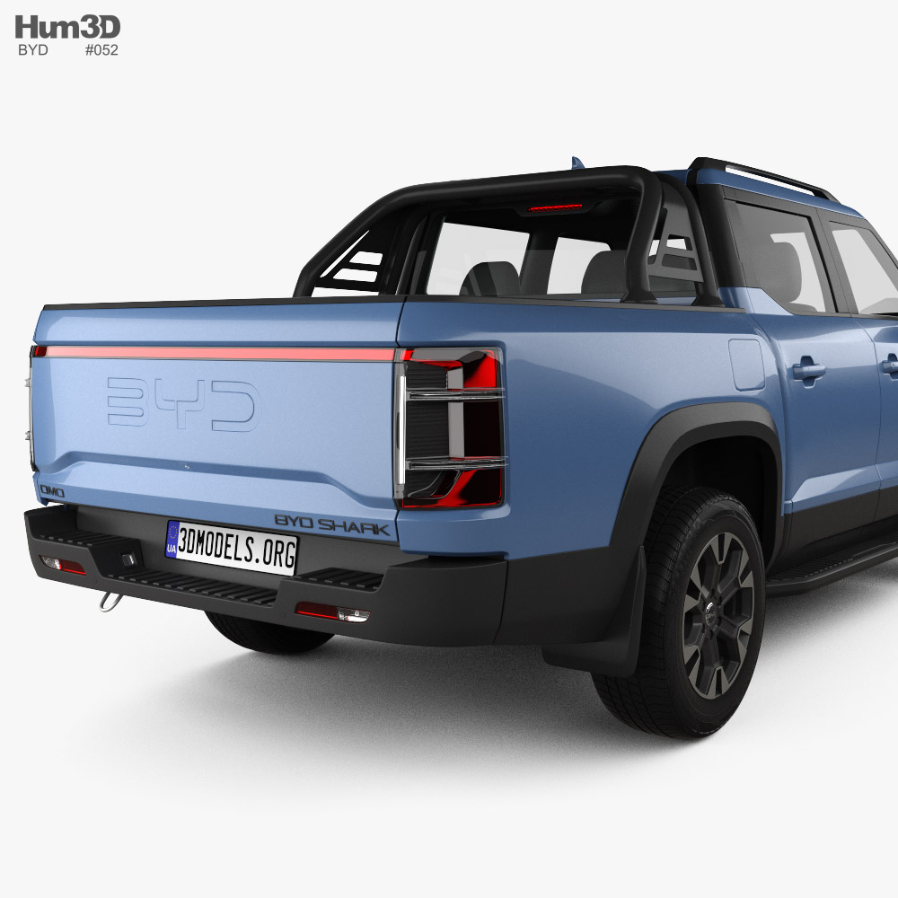 BYD Shark 2025 3D model - Download Pickup on 3DModels.org