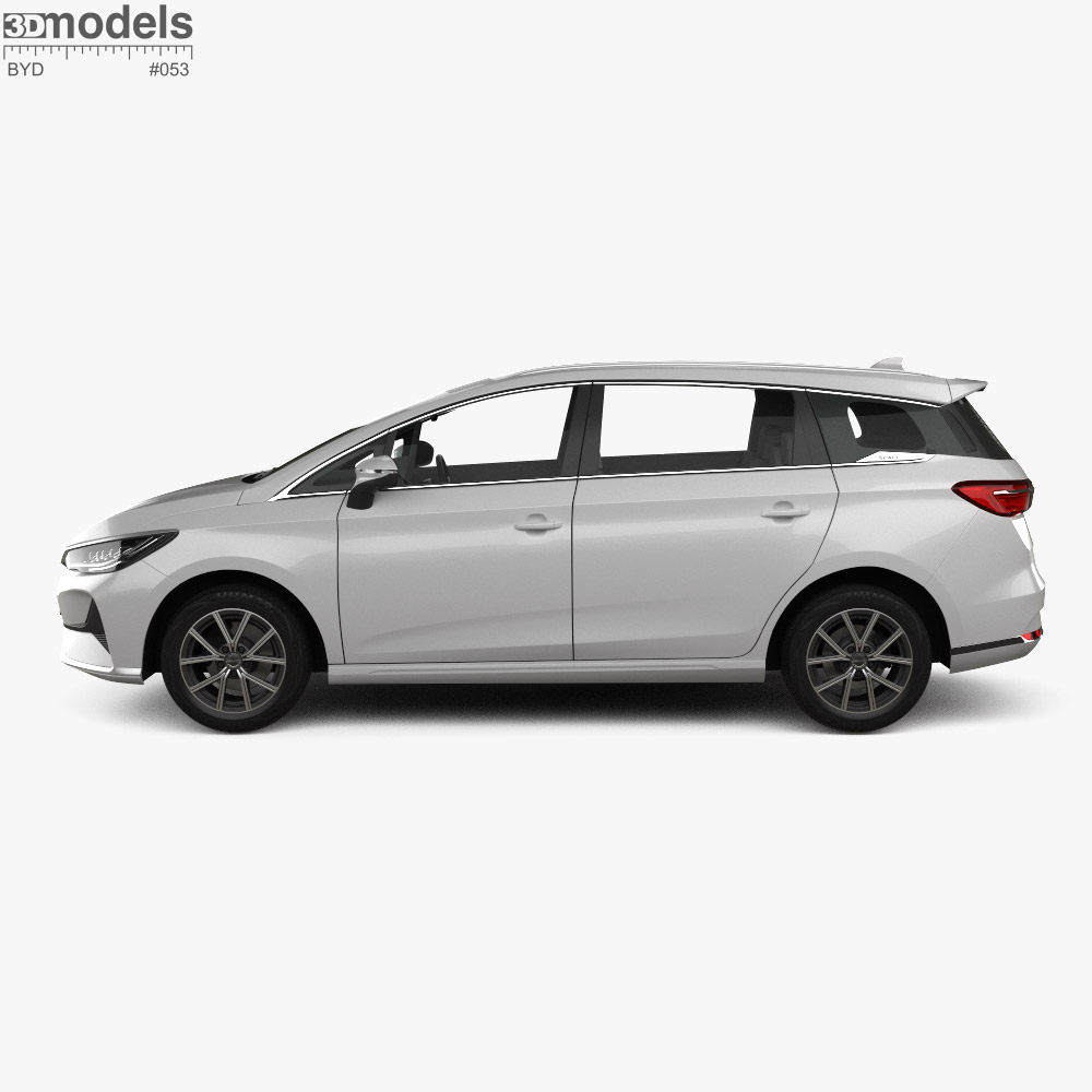 BYD M6 2025 3D model - Download Van on 3DModels.org
