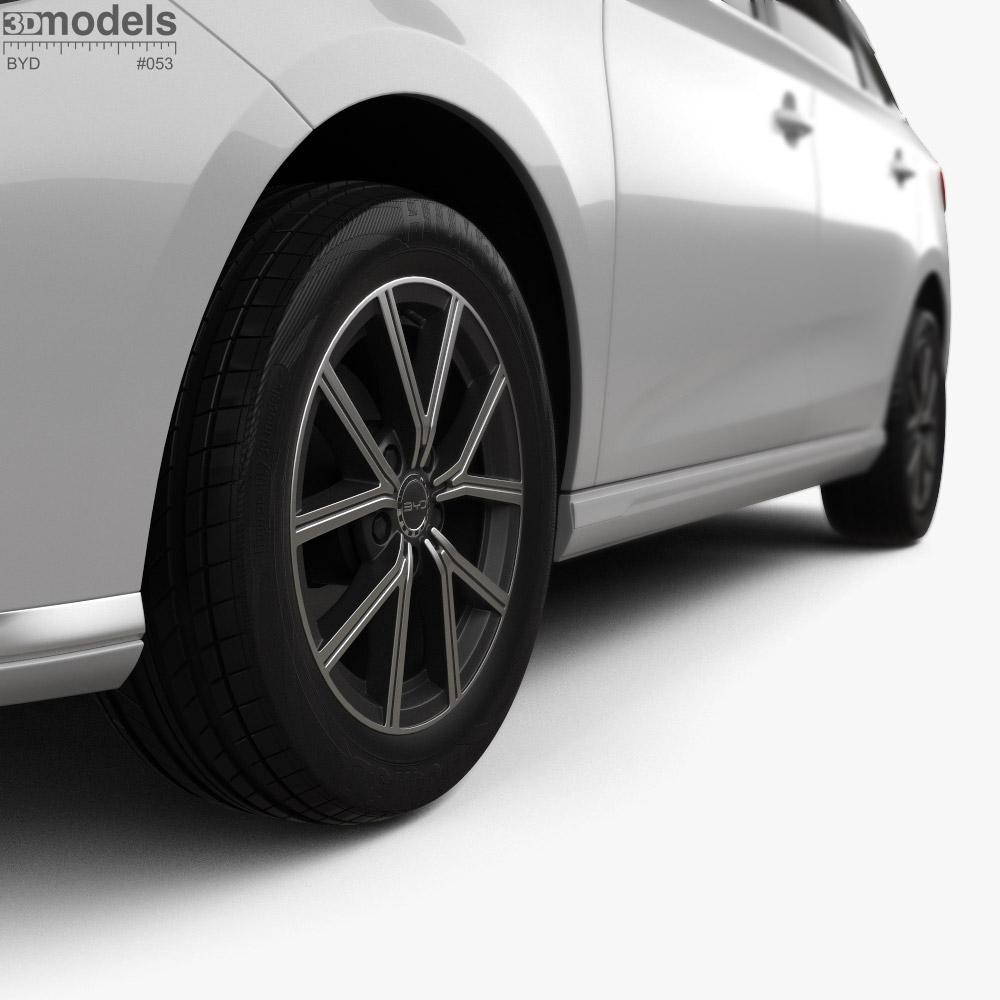 BYD M6 2025 3D model - Download Van on 3DModels.org
