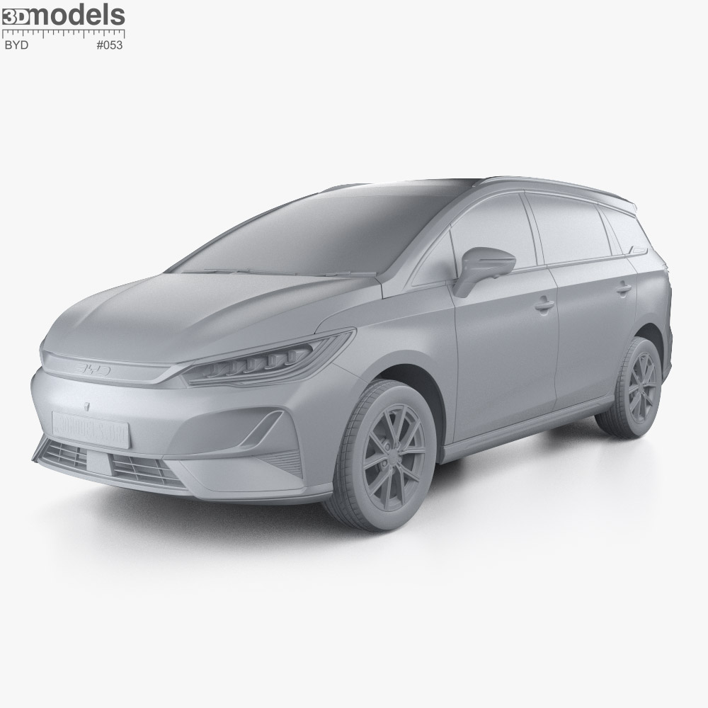 BYD M6 2025 3D model - Download Van on 3DModels.org
