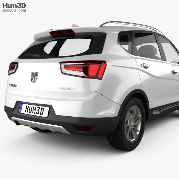 Baojun 560 2018 3D model - Download Crossover SUV on 3DModels.org