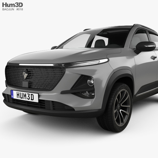 Baojun RS-3 2022 3D model - Download Crossover SUV on 3DModels.org
