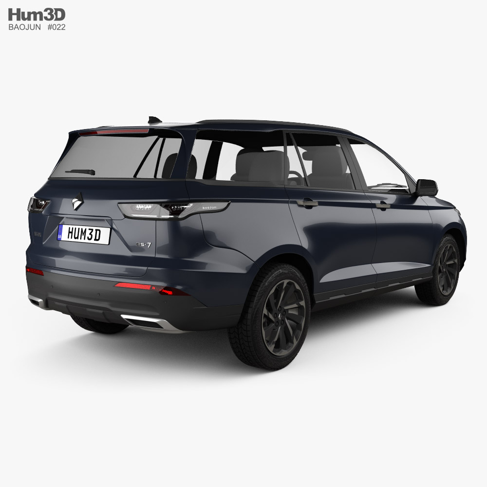 Baojun RS-7 2022 3Dモデル - ダウンロード Crossover SUV on 3DModels.org