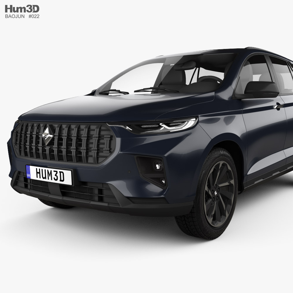 Baojun RS-7 2022 3Dモデル - ダウンロード Crossover SUV on 3DModels.org