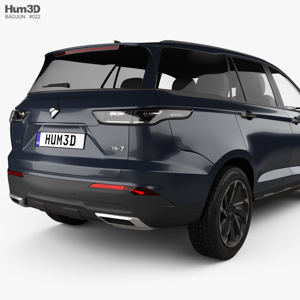 Baojun RS-7 2022 3Dモデル - ダウンロード Crossover SUV on 3DModels.org