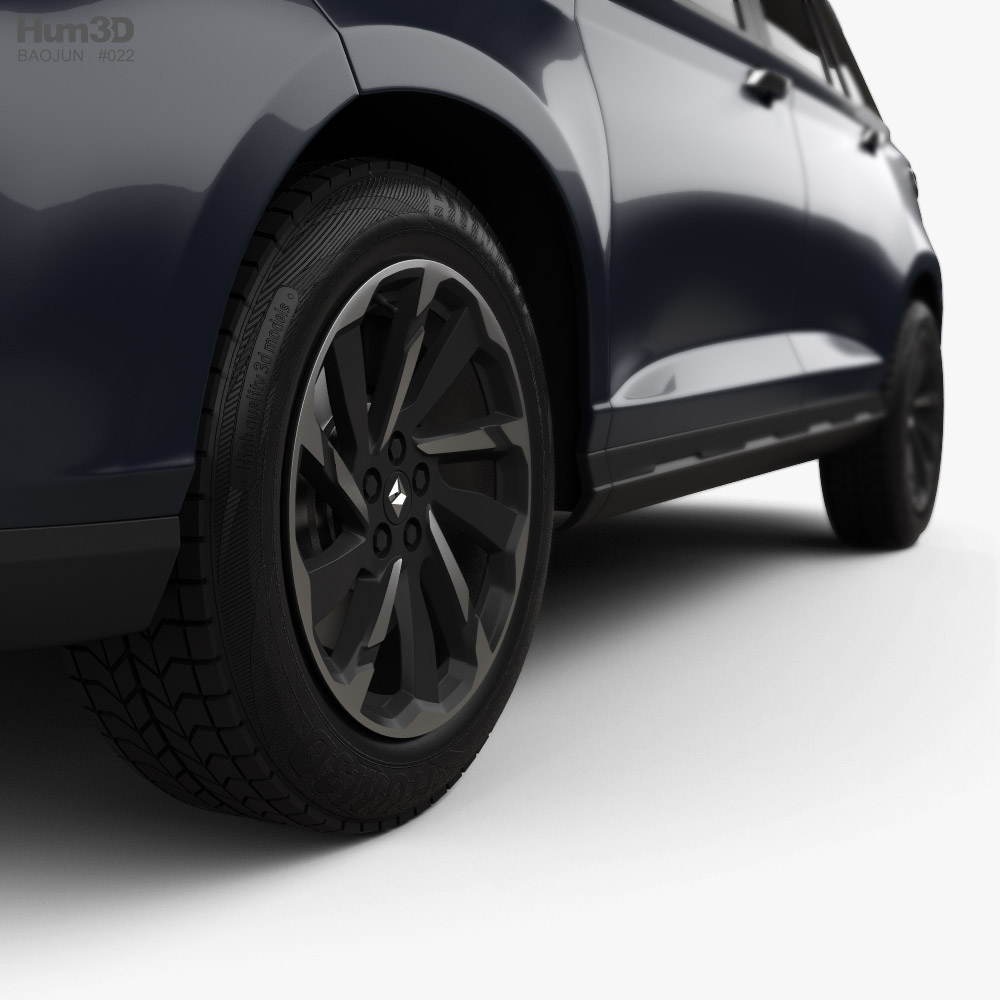 Baojun RS-7 2022 3Dモデル - ダウンロード Crossover SUV on 3DModels.org