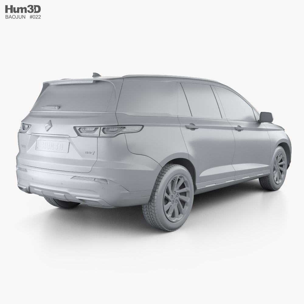 Baojun RS-7 2022 3Dモデル - ダウンロード Crossover SUV on 3DModels.org