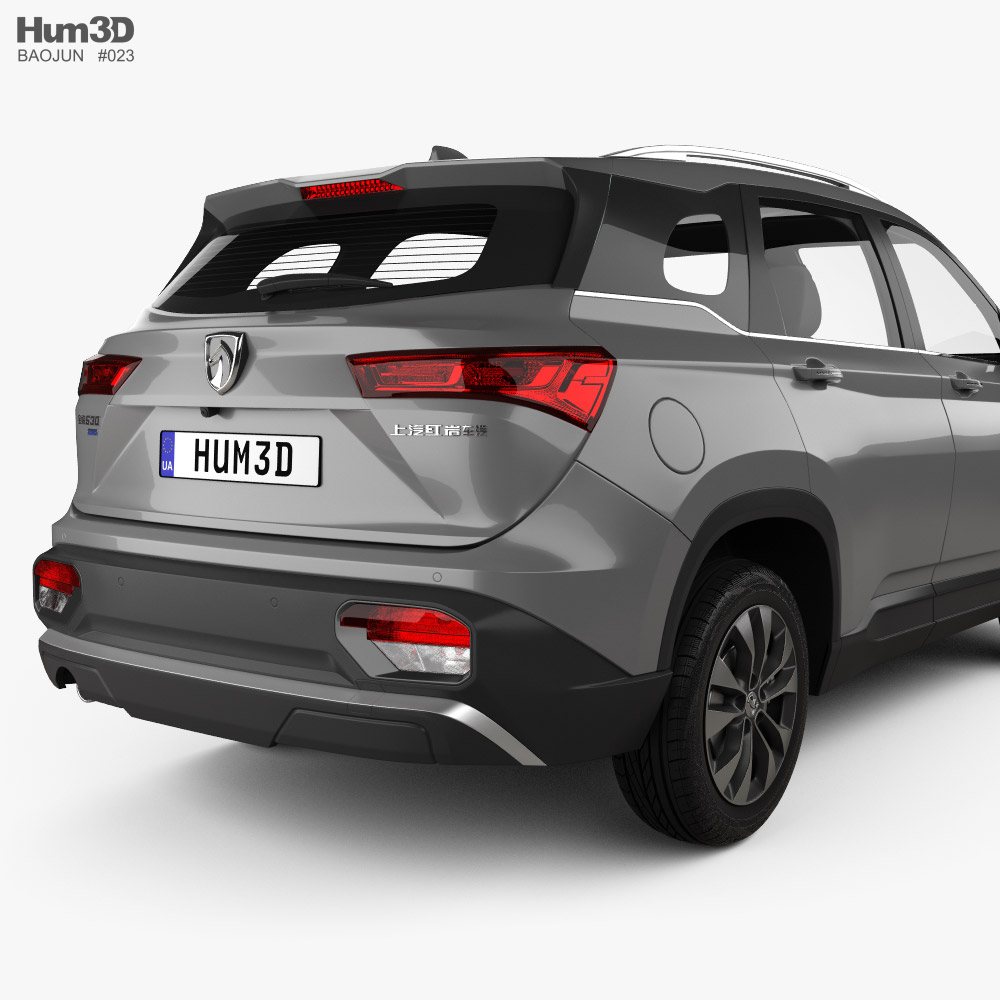 Baojun 530 2023 3D model - Download Crossover SUV on 3DModels.org