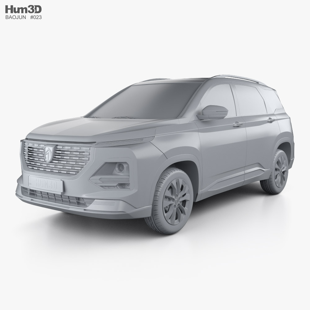 Baojun 530 2023 3D model - Download Crossover SUV on 3DModels.org